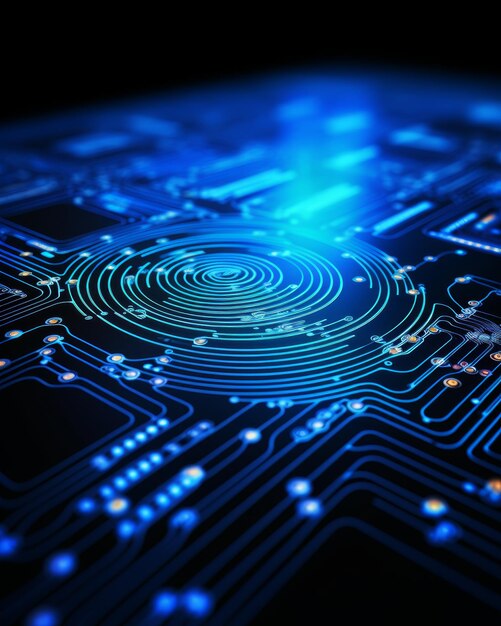 Premium Photo | Computer analyzing and quantifying fingerprint on ... Premium Photo | Computer analyzing and quantifying fingerprint on ...
