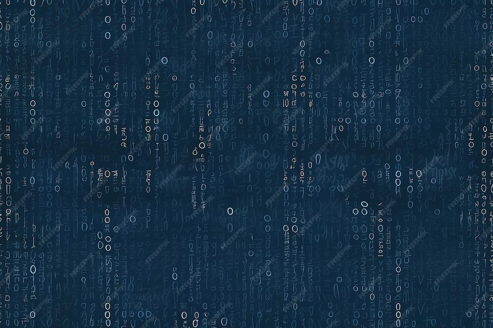Premium Photo | Computer data pattern Binary code seamless vector background Zero one encryption ...
