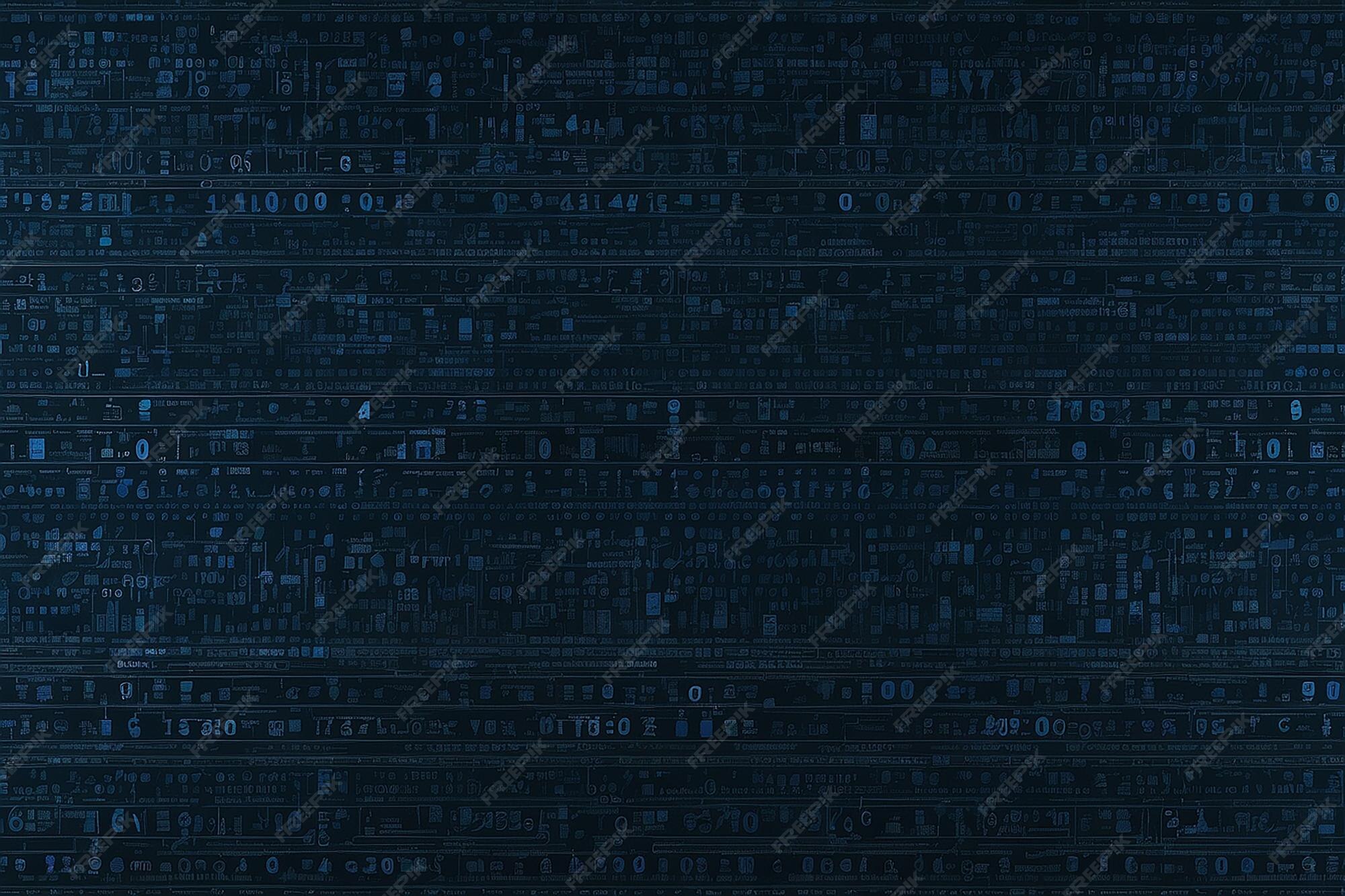 Premium Photo | Computer data pattern Binary code seamless vector background Zero one encryption ...