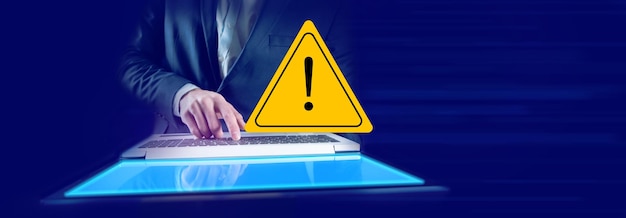 Premium Photo | Computer hack warningsystem hacked warning alert Premium Photo | Computer hack warningsystem hacked warning alert