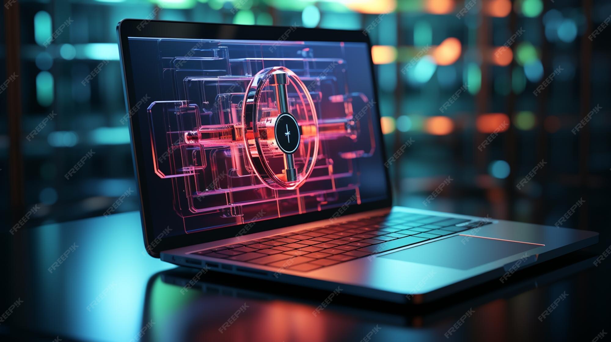 Premium AI Image | computer interface with binary code and binary code