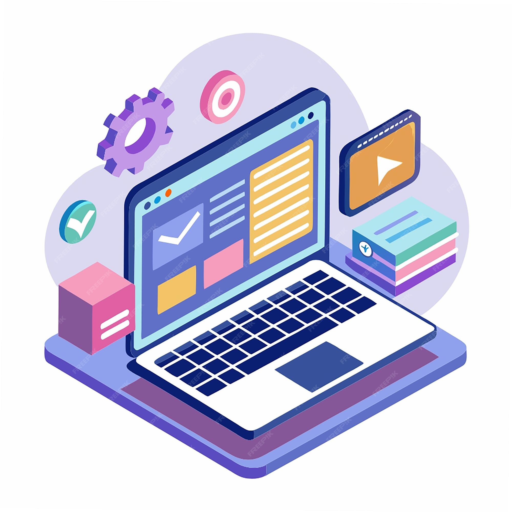 Computer Laptop And Program Code Development Coding Screen It Technologies Website Programming