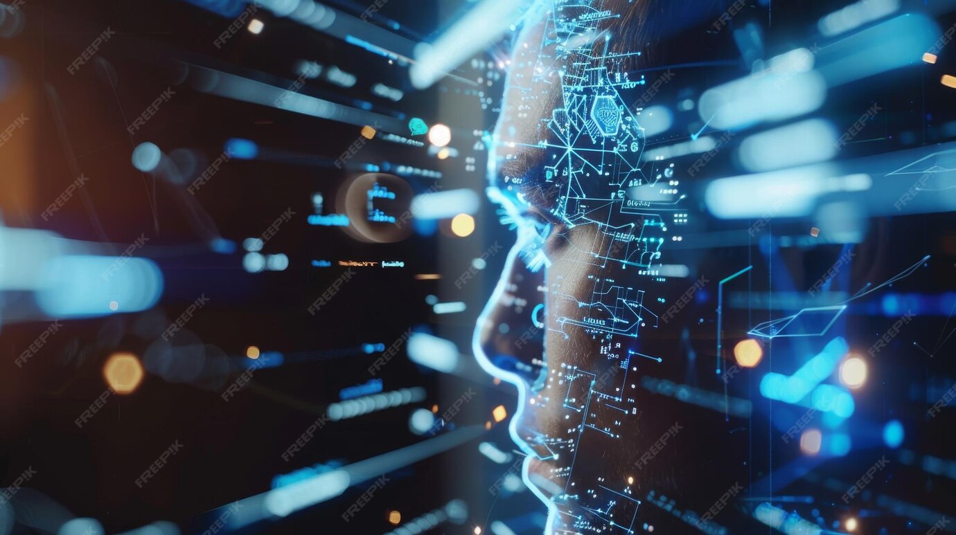 Premium Photo | A computer programmer coding on a modern computer with artificial intelligence ...