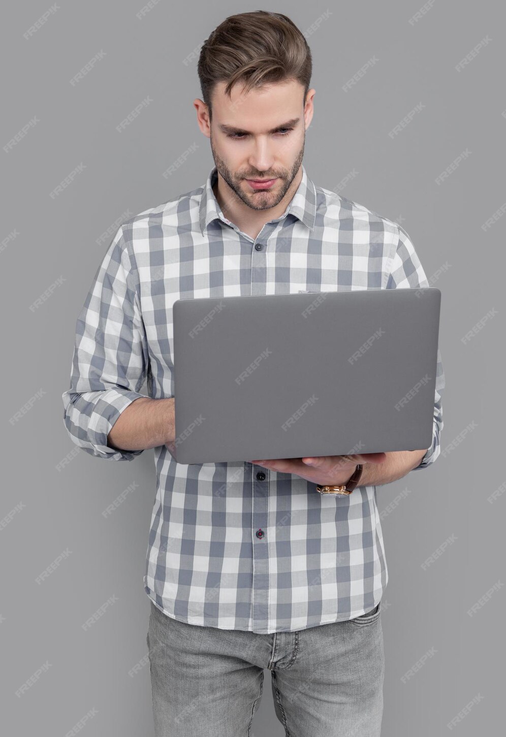 Premium Photo | Computer programmer studio software developer using ...