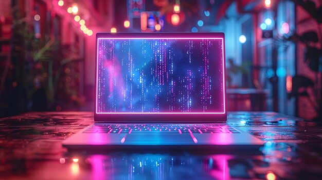 85,000+ Neon Coding Display Pictures