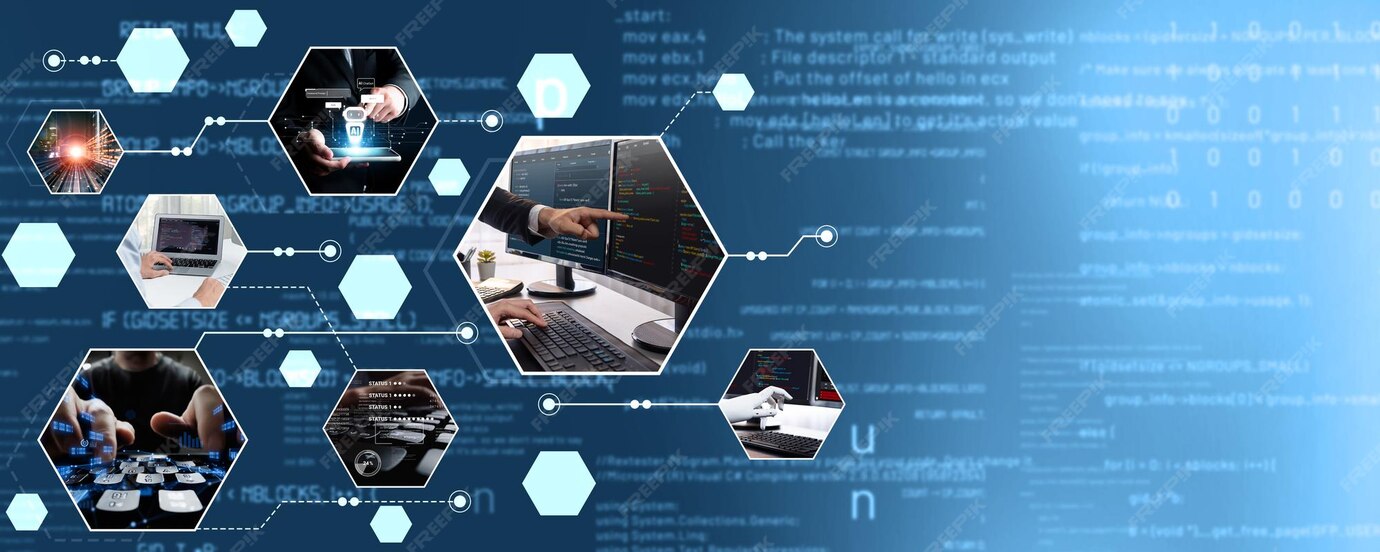 Premium Photo | Computer programming coding and AI artificial ...