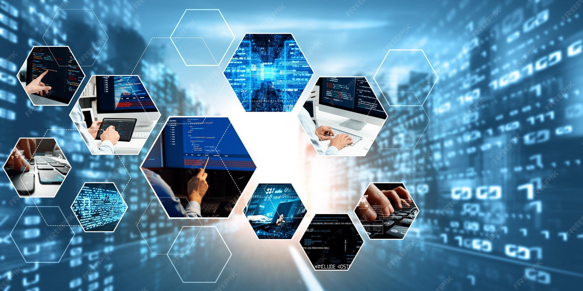 Premium Photo | Computer programming coding and AI artificial intelligence NLP data development