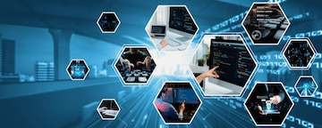 Premium Photo | Computer programming coding and AI artificial ...