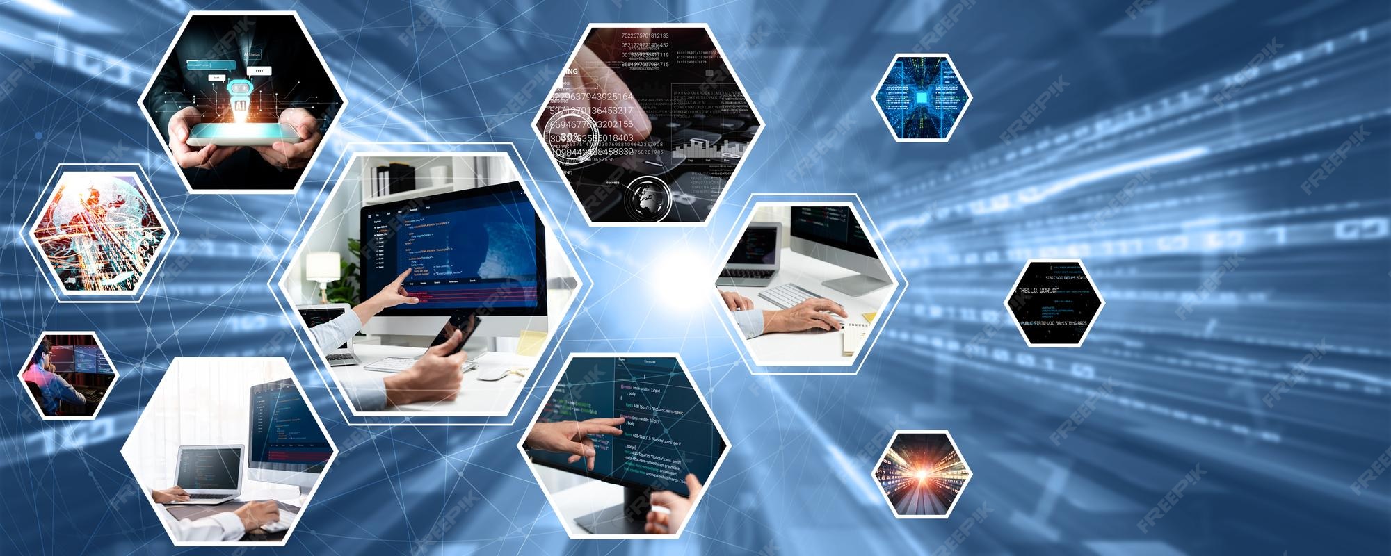 Premium Photo | Computer programming coding and ai artificial ...