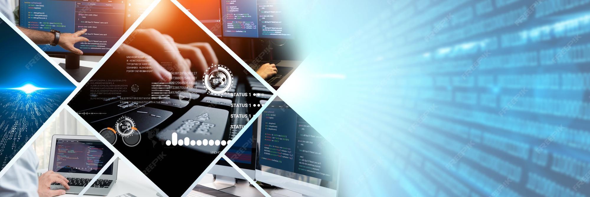 Premium Photo | Computer programming coding and ai artificial ...