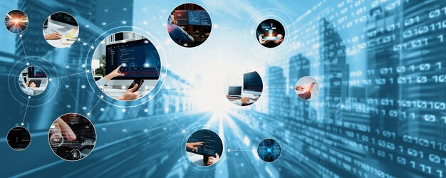 Premium Photo Computer Programming Coding And Ai Artificial Intelligence Nlp Data Development