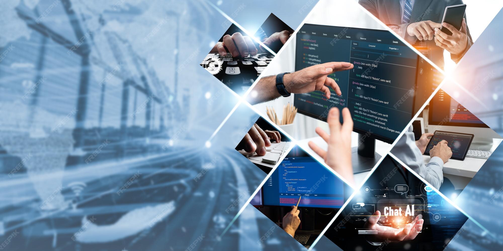 Premium Photo Computer Programming Coding And Ai Artificial Intelligence Nlp Data Development