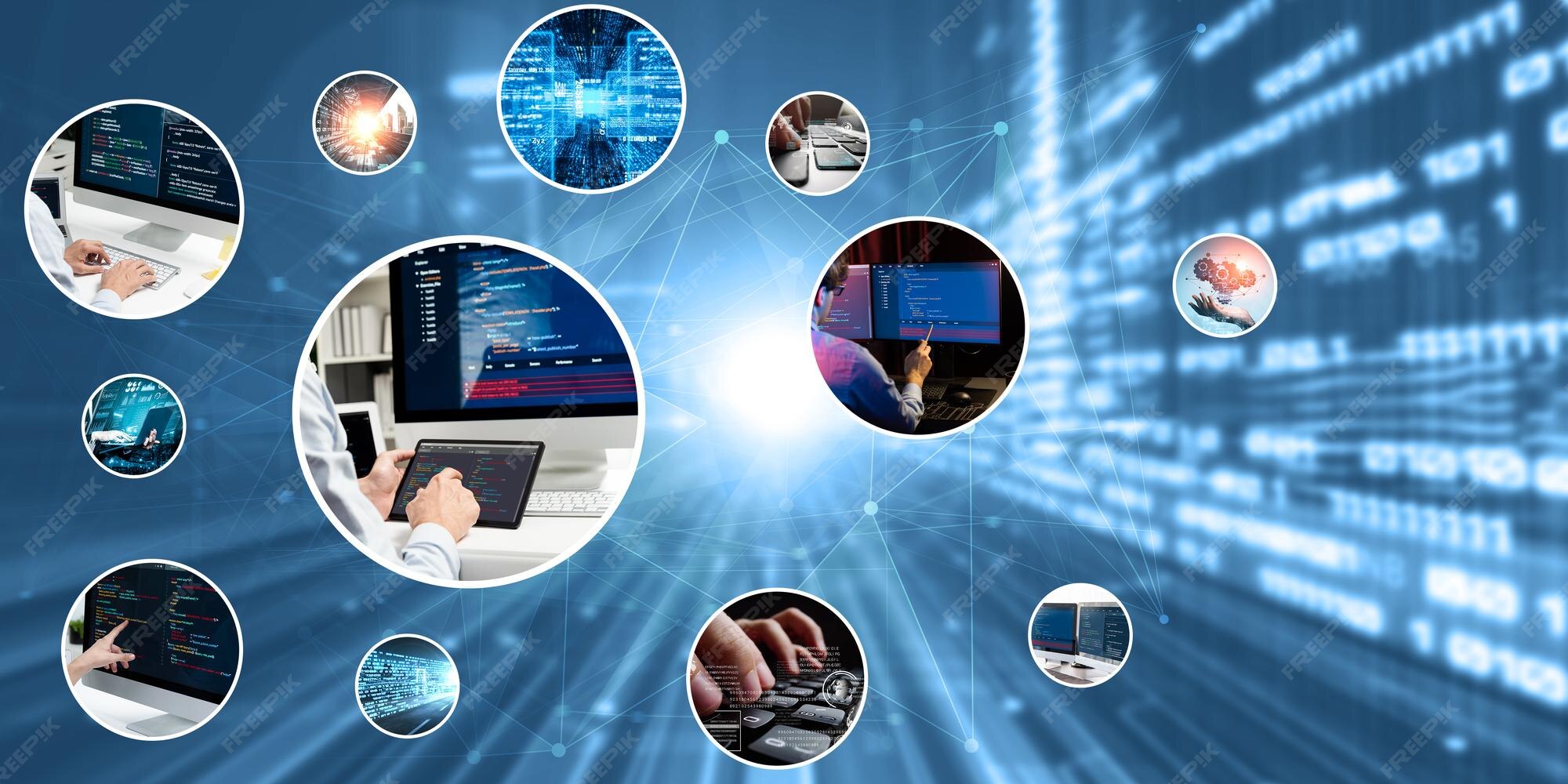 Premium Photo | Computer programming coding and ai artificial ...