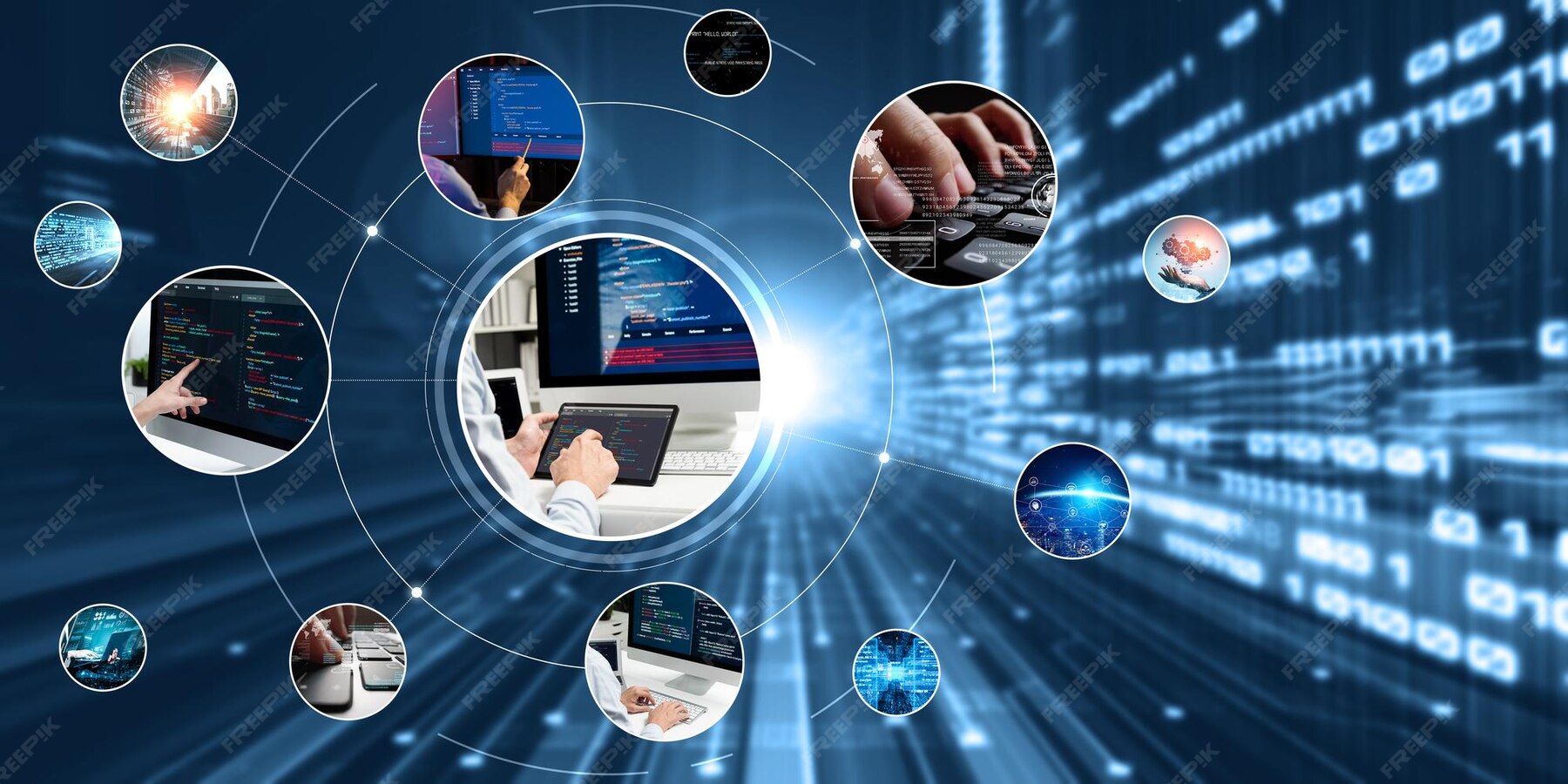 Premium Photo | Computer programming coding and ai artificial intelligence nlp data development