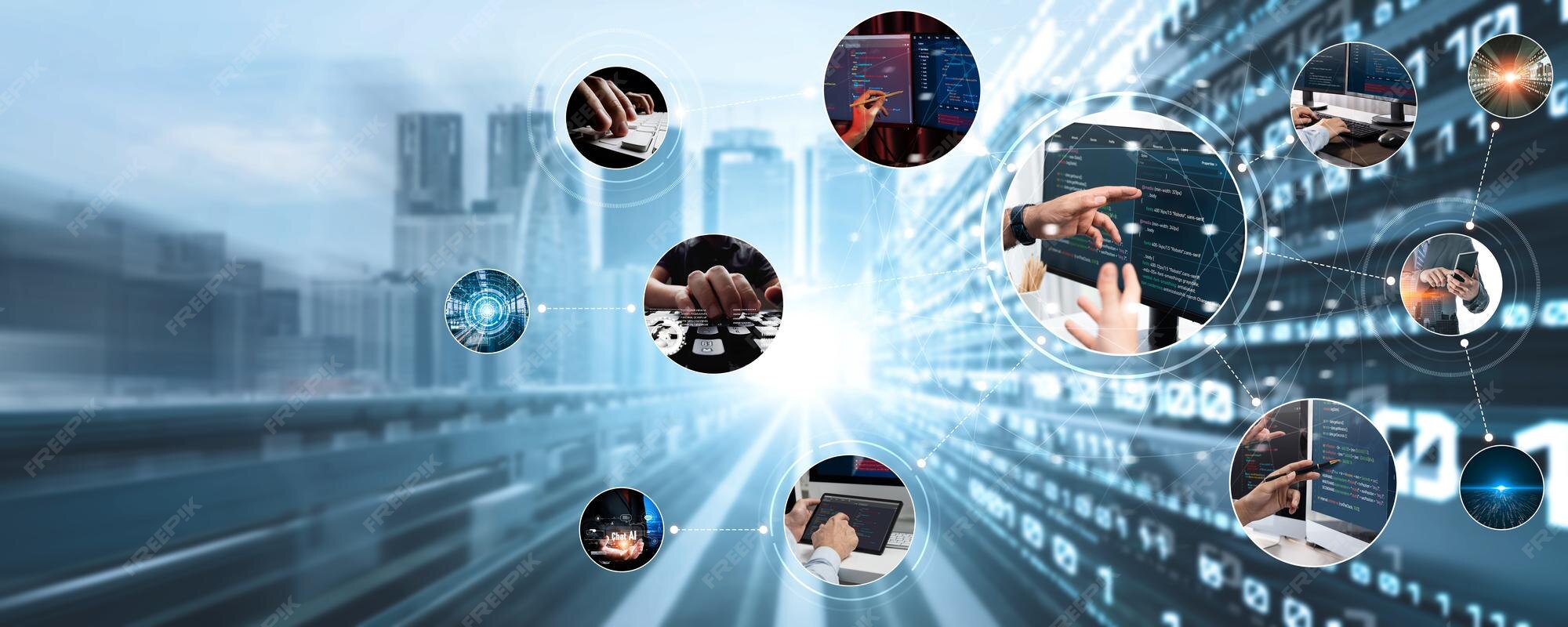 Premium Photo | Computer programming coding and ai artificial ...