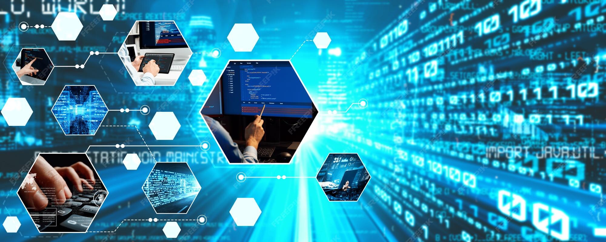 Premium Photo | Computer programming coding and ai artificial ...