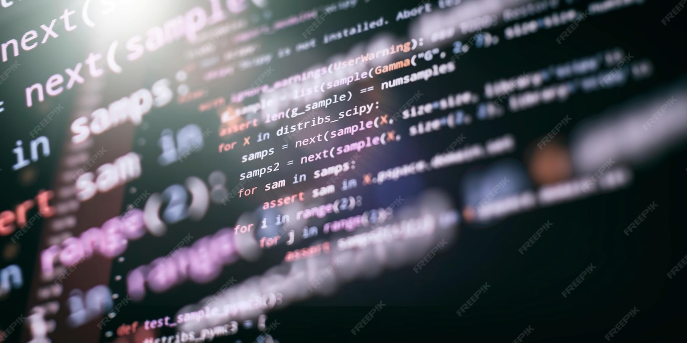 Premium Photo | Computer script mobile app developer programmer developer