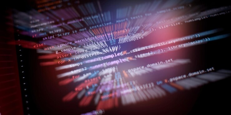 Premium Photo | Computer script mobile app developer programmer developer