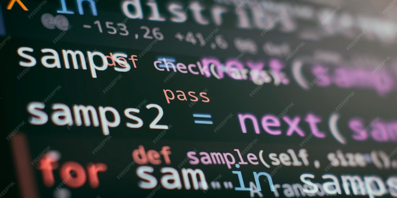 Premium Photo | Computer script mobile app developer programmer developer