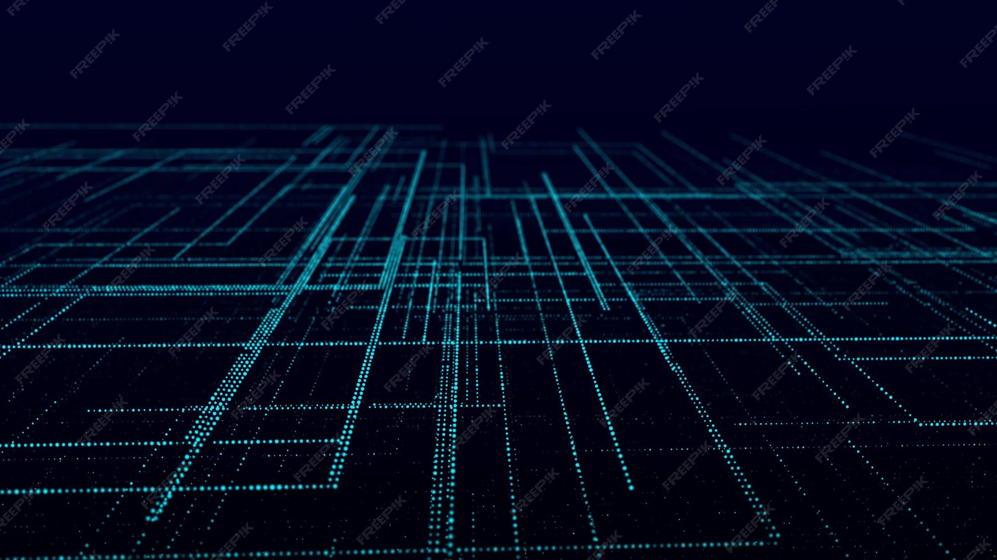 Premium Photo Computer Technology Background Digital Data Flow