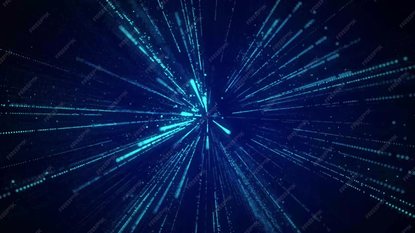 Premium Photo | Computer technology background Digital data flow ...