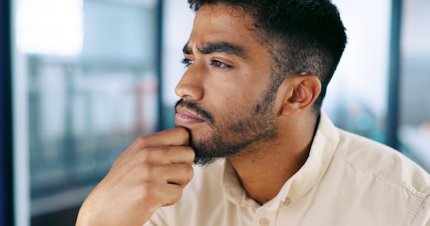Premium Photo Computer Thinking Or Programmer Man With Computer For Cybersecurity App Coding 