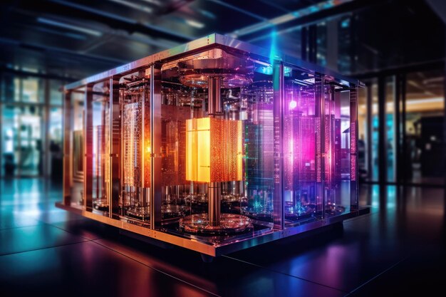Premium Photo | Computing and quantum technology Generative AI Premium Photo | Computing and quantum technology Generative AI