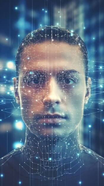 Premium Ai Image Concept Of Authentication By Face Recognition