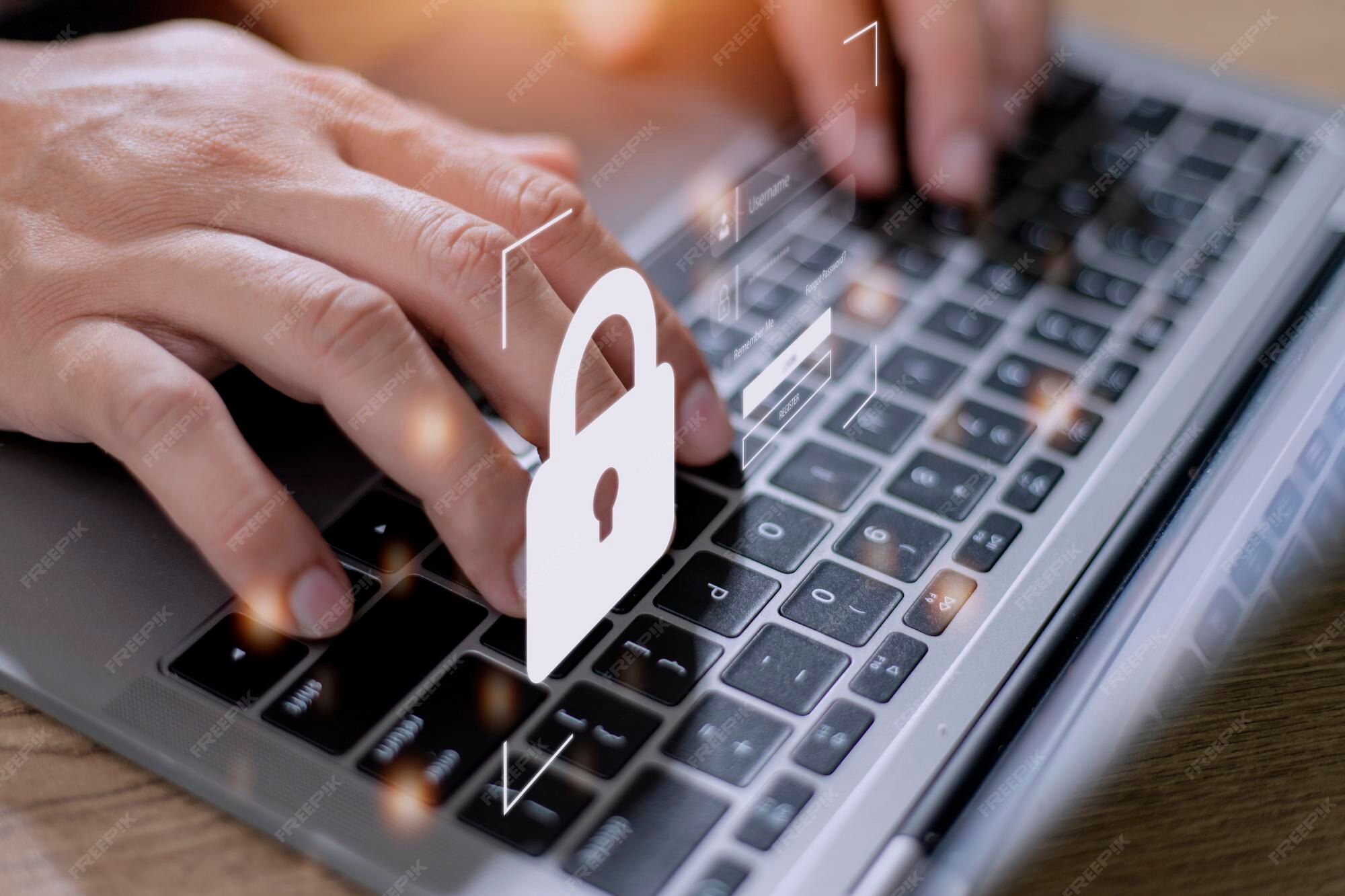 Premium Photo Concept Of Cyber Security Information Security And Encryption Secure Access To