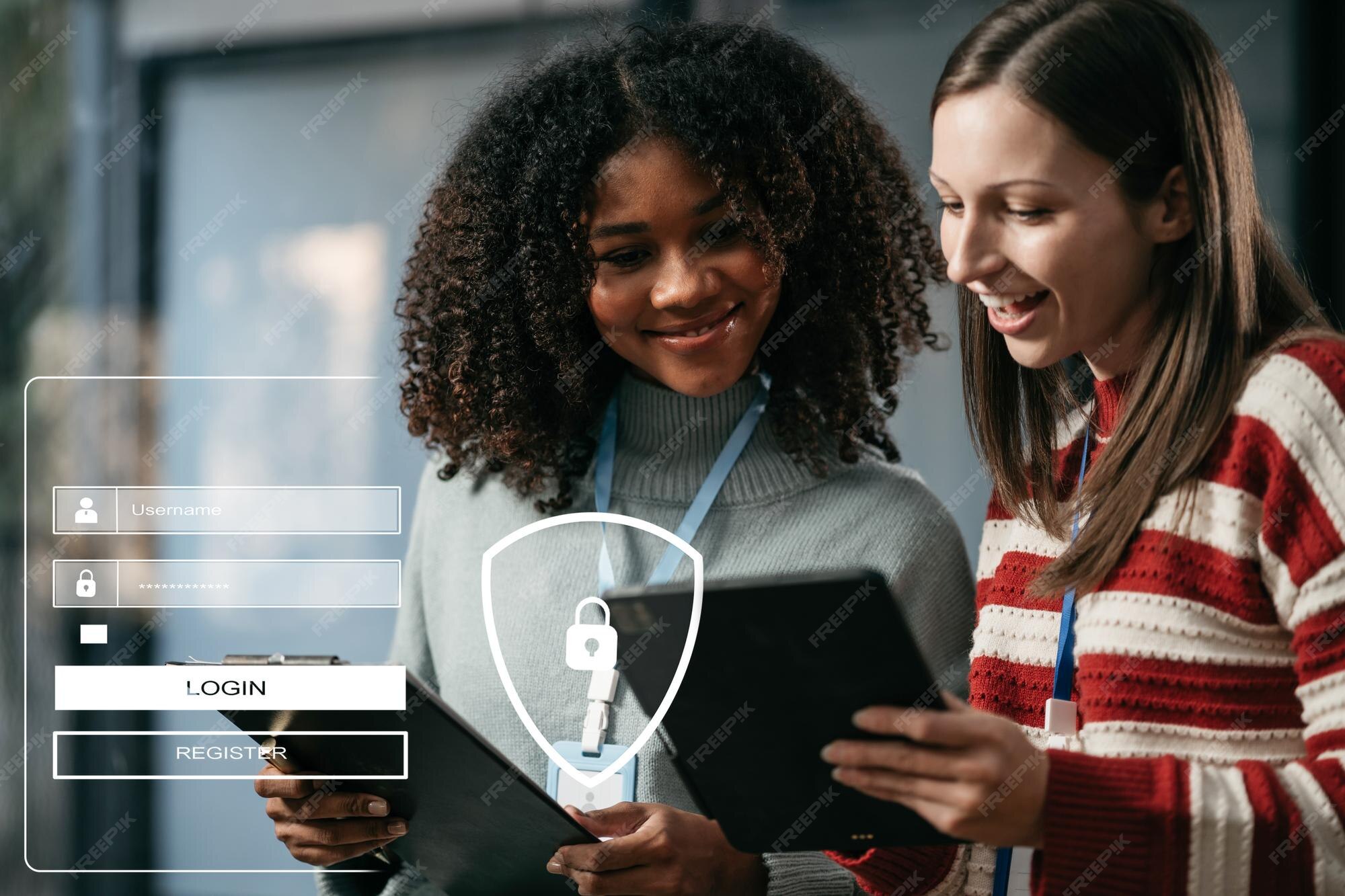 Premium Photo Concept Of Cyber Security Information Security And Encryption Secure Access To