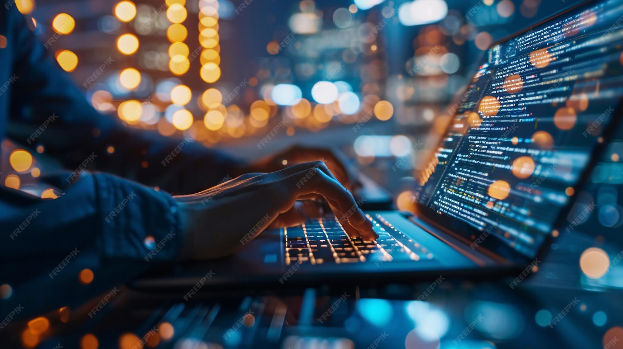 Premium AI Image | The concept of data science and digital technology ...