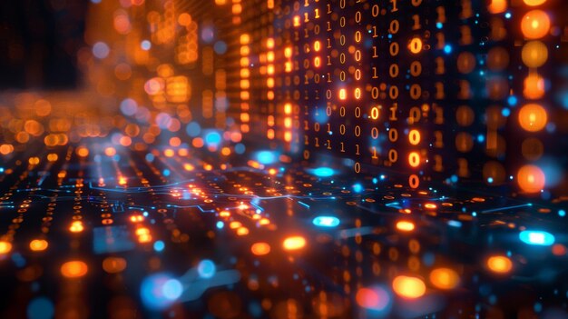 Premium Photo | A concept of digital transformation A system ...