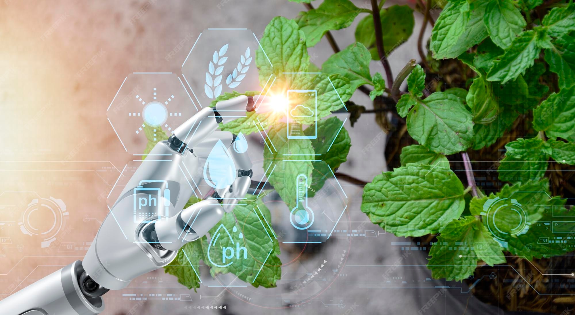 Premium Photo | The concept of new farming or smart farming ... Premium Photo | The concept of new farming or smart farming ...