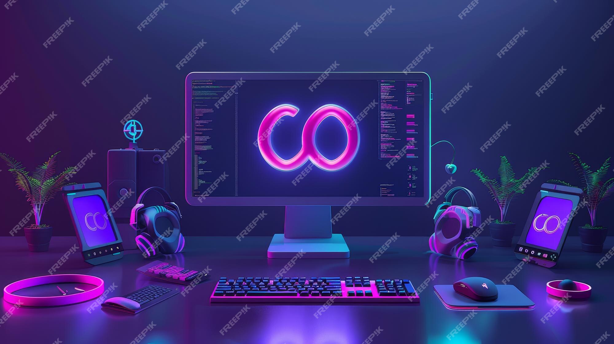 Premium Photo The Concept Of The Software Development Operations System In 3d An Infinity Sign