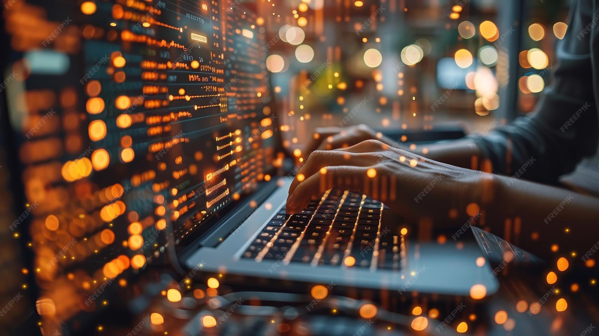 Premium Photo | Concept of technology and software development Coding programmer software ...