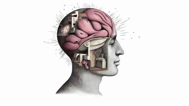 Premium Photo | Conceptual art of thinking exploring brain mind mental ... Premium Photo | Conceptual art of thinking exploring brain mind mental ...
