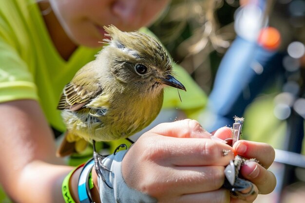 Conducting bird banding activities ar generative ai | Premium AI ... Conducting bird banding activities ar generative ai | Premium AI ...