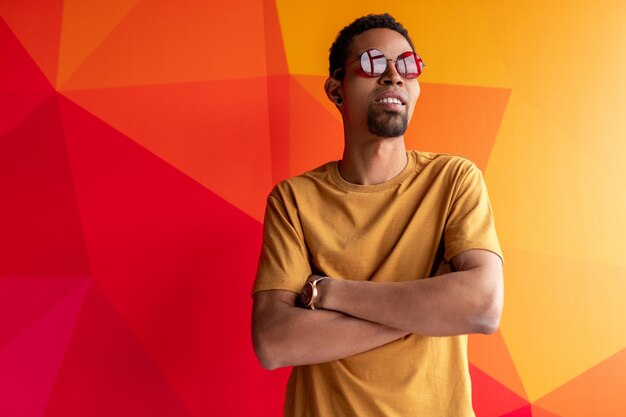 Premium Photo | Confident black guy looking away Premium Photo | Confident black guy looking away