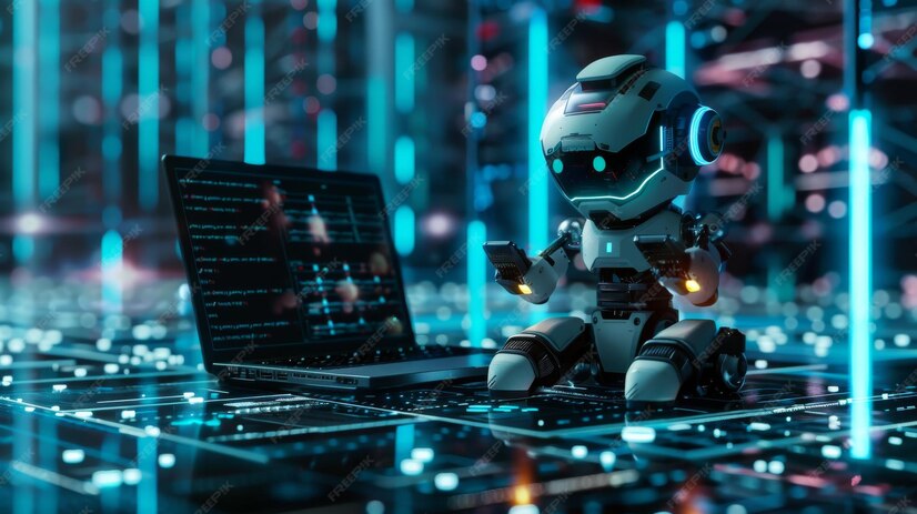 Premium Photo | Connect Arduino Arduino DIY robot to laptop with AI ...