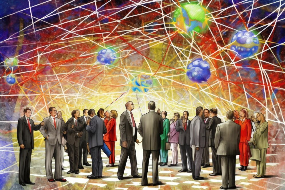 Premium AI Image | Corporate Influence Generative AI Premium AI Image | Corporate Influence Generative AI