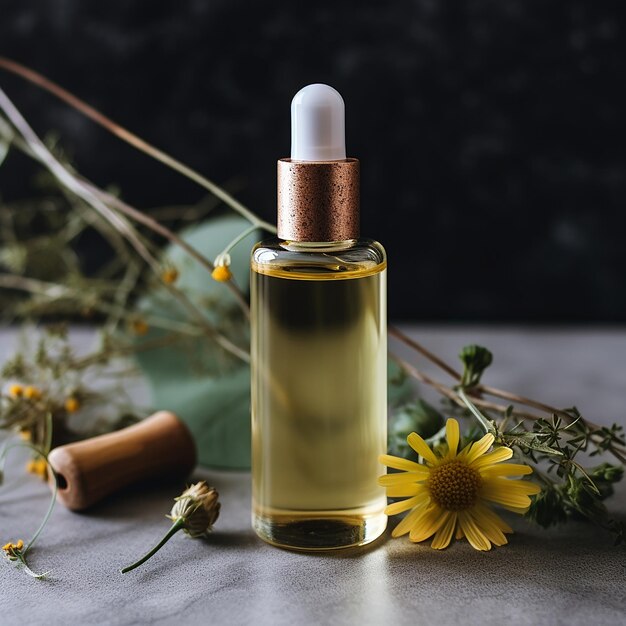 Cosmetic Nature Skincare With Essential Aromatherapy Premium Ai