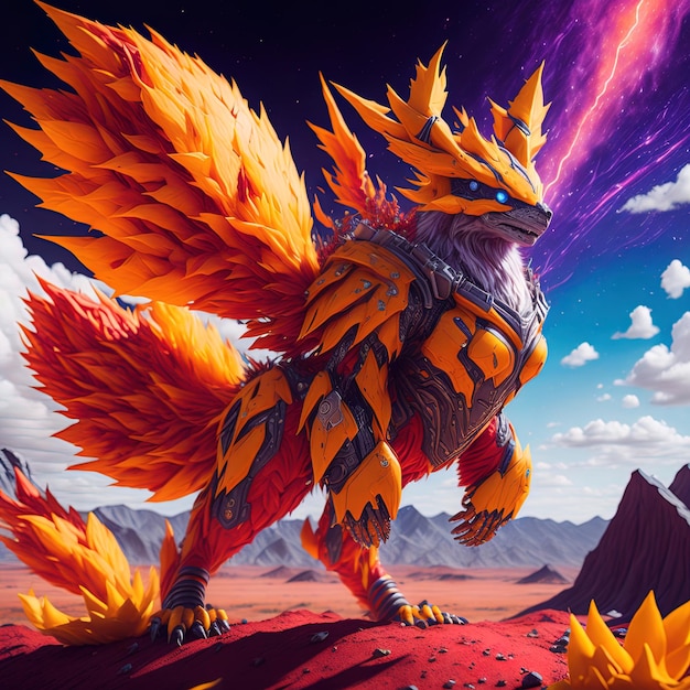 Premium Photo | Cosmic monstrosity whimsical pokemoninspired creature ... Premium Photo | Cosmic monstrosity whimsical pokemoninspired creature ...