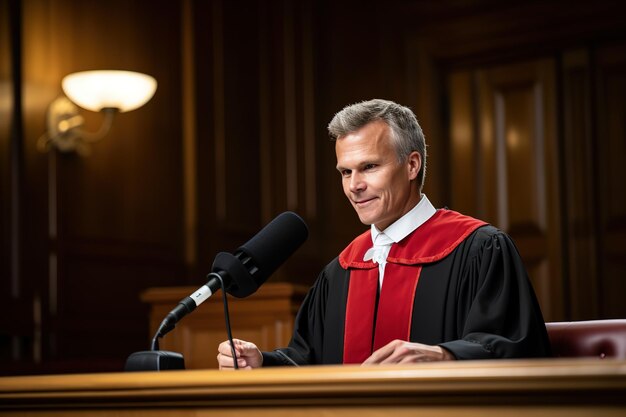 Premium AI Image | Court of Law and Justice Trial Session Premium AI Image | Court of Law and Justice Trial Session