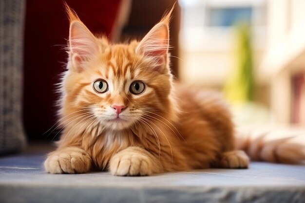 Premium AI Image | Cozy Cat Resting Ai Premium AI Image | Cozy Cat Resting Ai