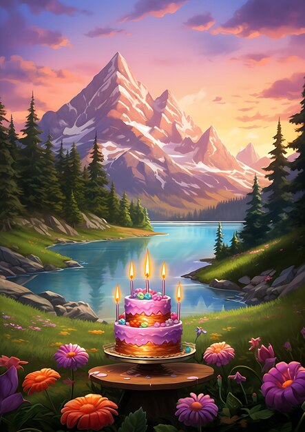 Premium AI Image | Crafters' birthday extravaganza art Premium AI Image | Crafters' birthday extravaganza art
