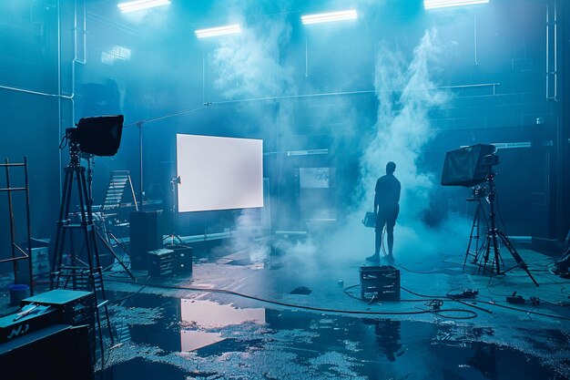 Crafting seamless transitions between scenes ar generative ai | Premium ... Crafting seamless transitions between scenes ar generative ai | Premium ...
