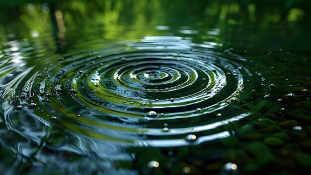 Premium Photo Creating An Abstract Audio Visualizer With Polar Effect And Removing Green