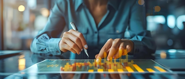 Premium Photo | Creating interactive charts and graphs Data scientists ... Premium Photo | Creating interactive charts and graphs Data scientists ...