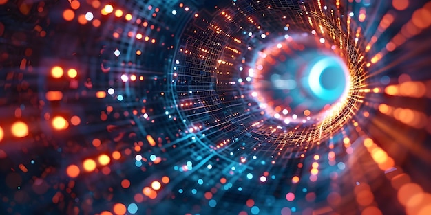 Premium Photo Creating A Secure Data Tunnel In Cybersecurity Network With Vpn Protocol And