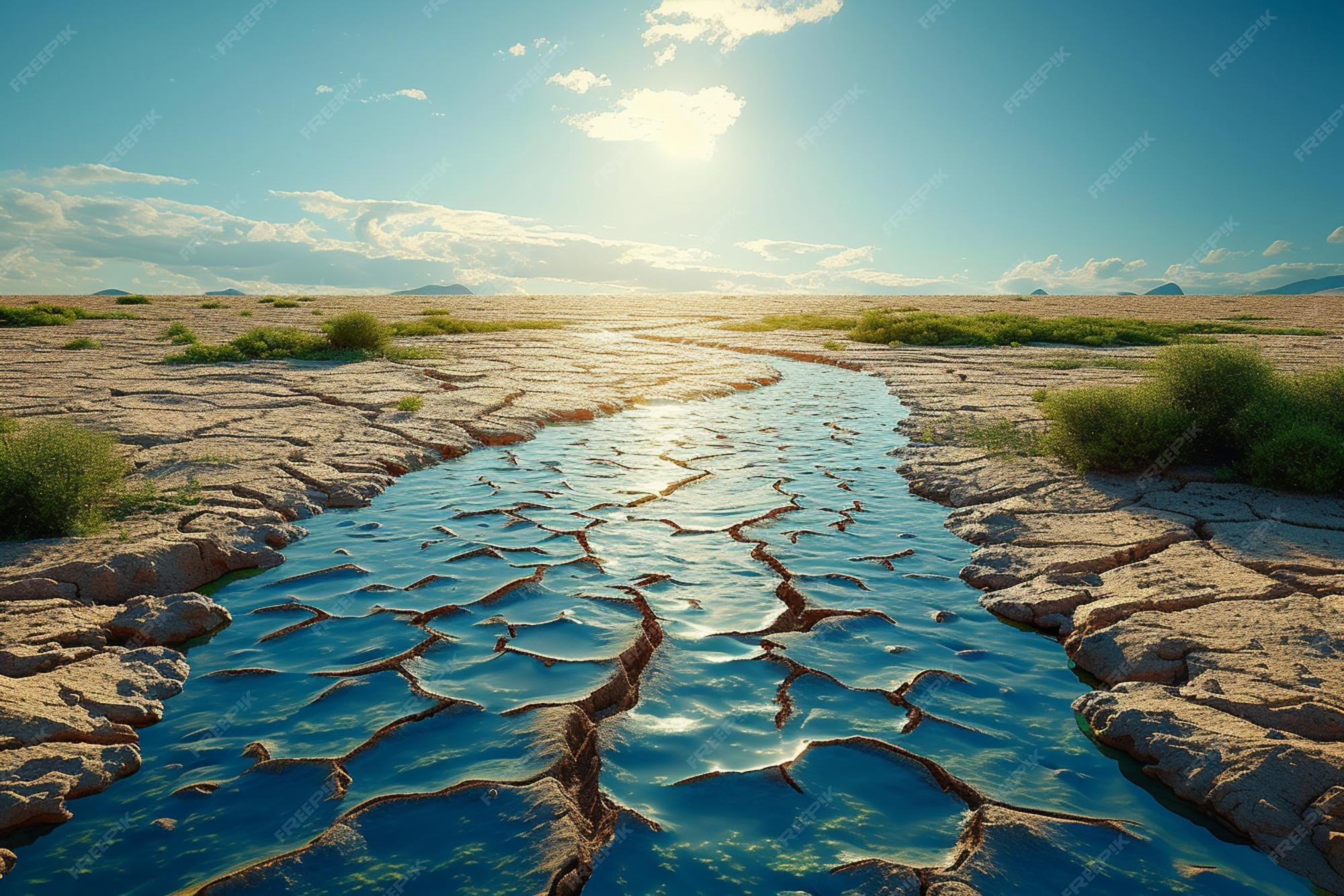 Premium Photo | Critical water shortage Drought emphasizes pressing ... Premium Photo | Critical water shortage Drought emphasizes pressing ...